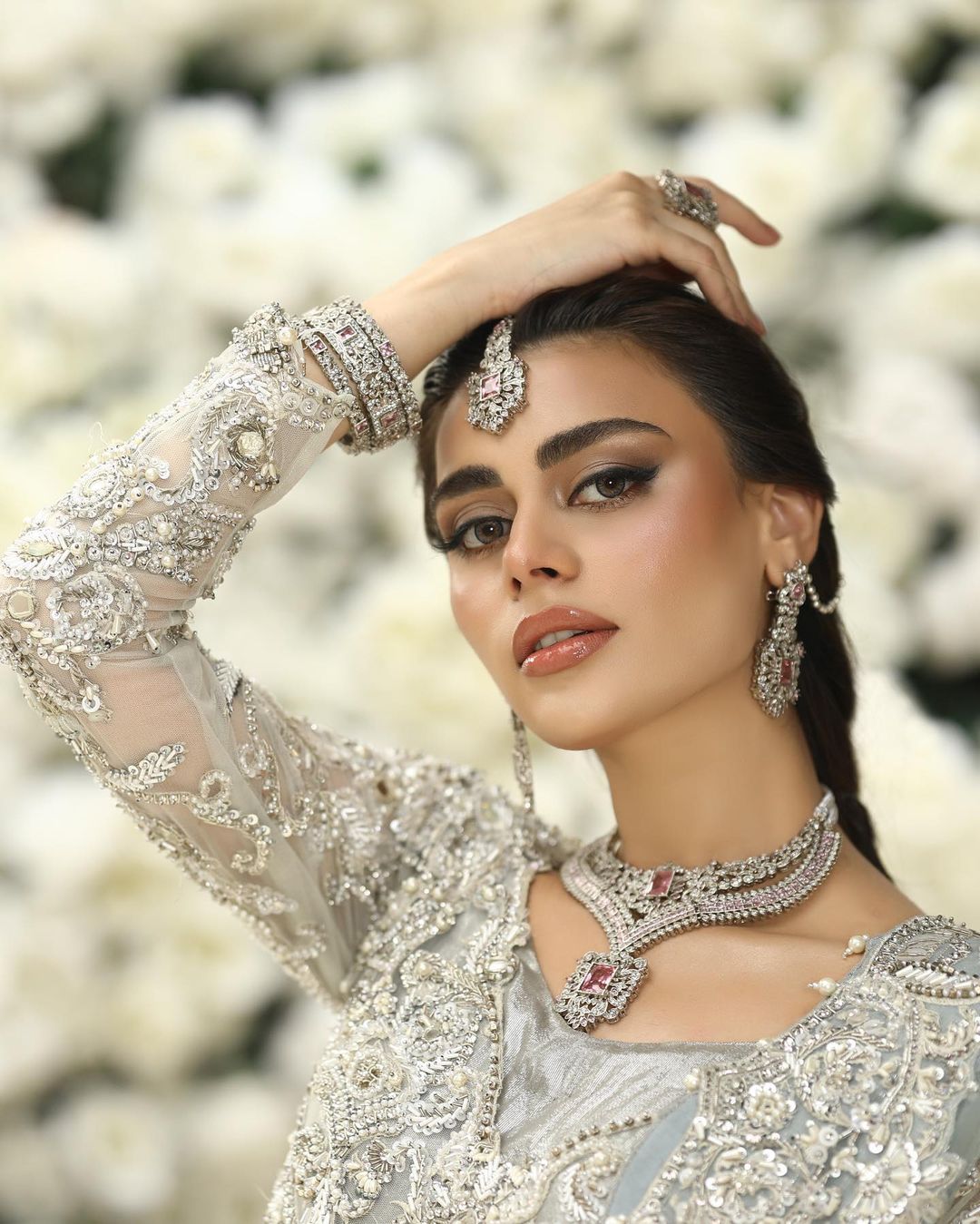 Erum Khan Couture Summer Bridal Collection Featuring Sadaf Kanwal ...