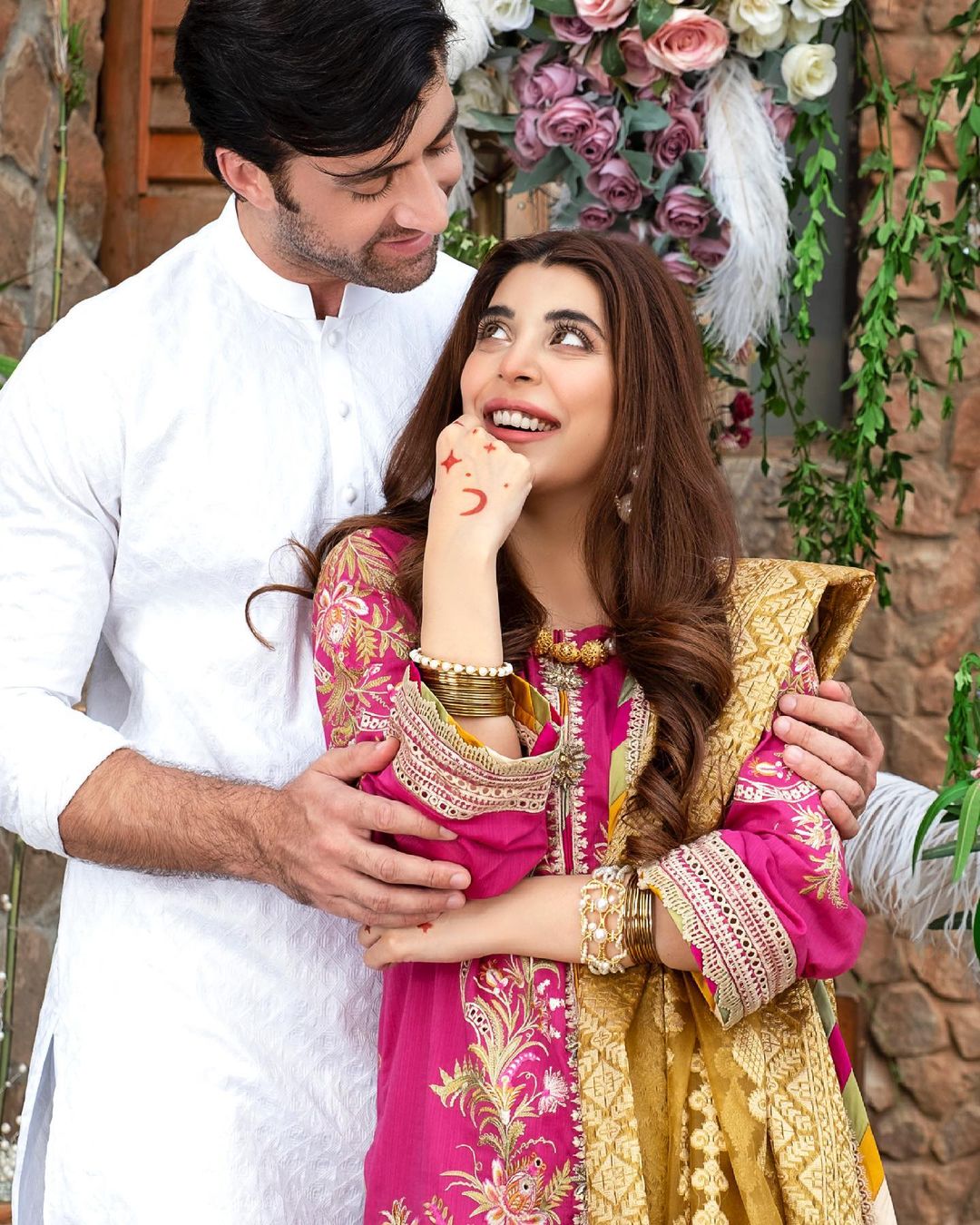 Urwa Hocane And Aimal Khan Pair Up For Rangrasiya Premium Eid Edit Vol 2 | Reviewit.pk