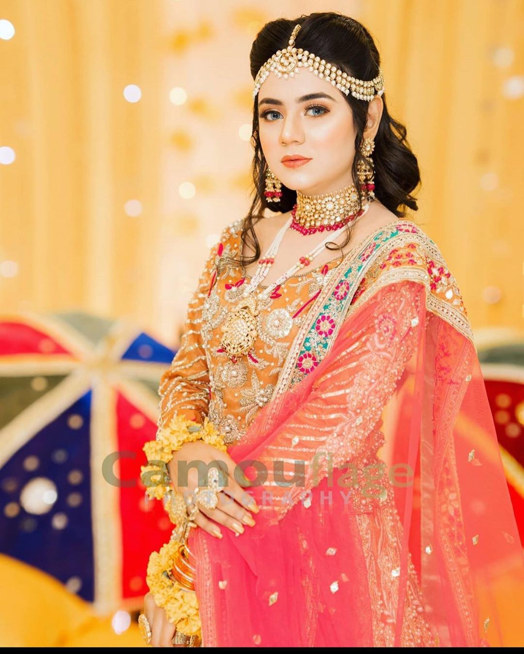 Areeka Haq Stuns in Different Bridal Looks | Reviewit.pk
