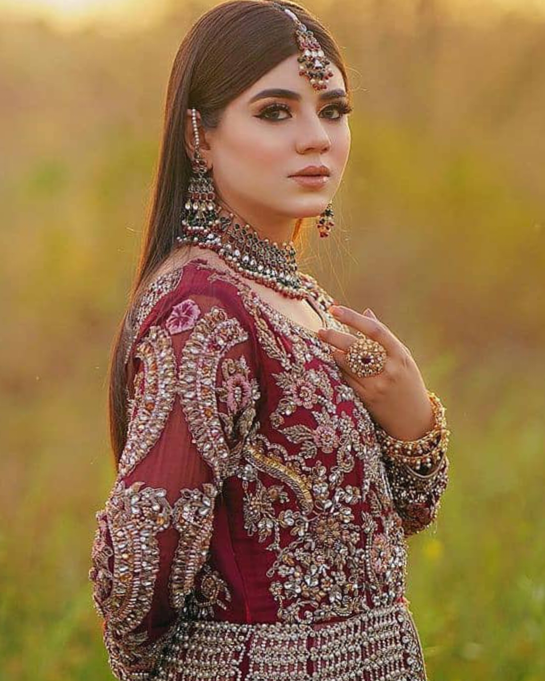 Areeka Haq Stuns in Different Bridal Looks | Reviewit.pk