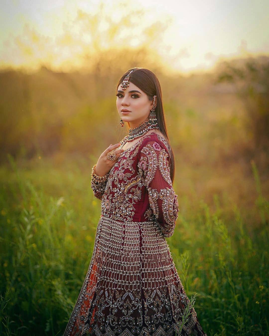 Areeka Haq Stuns in Different Bridal Looks | Reviewit.pk