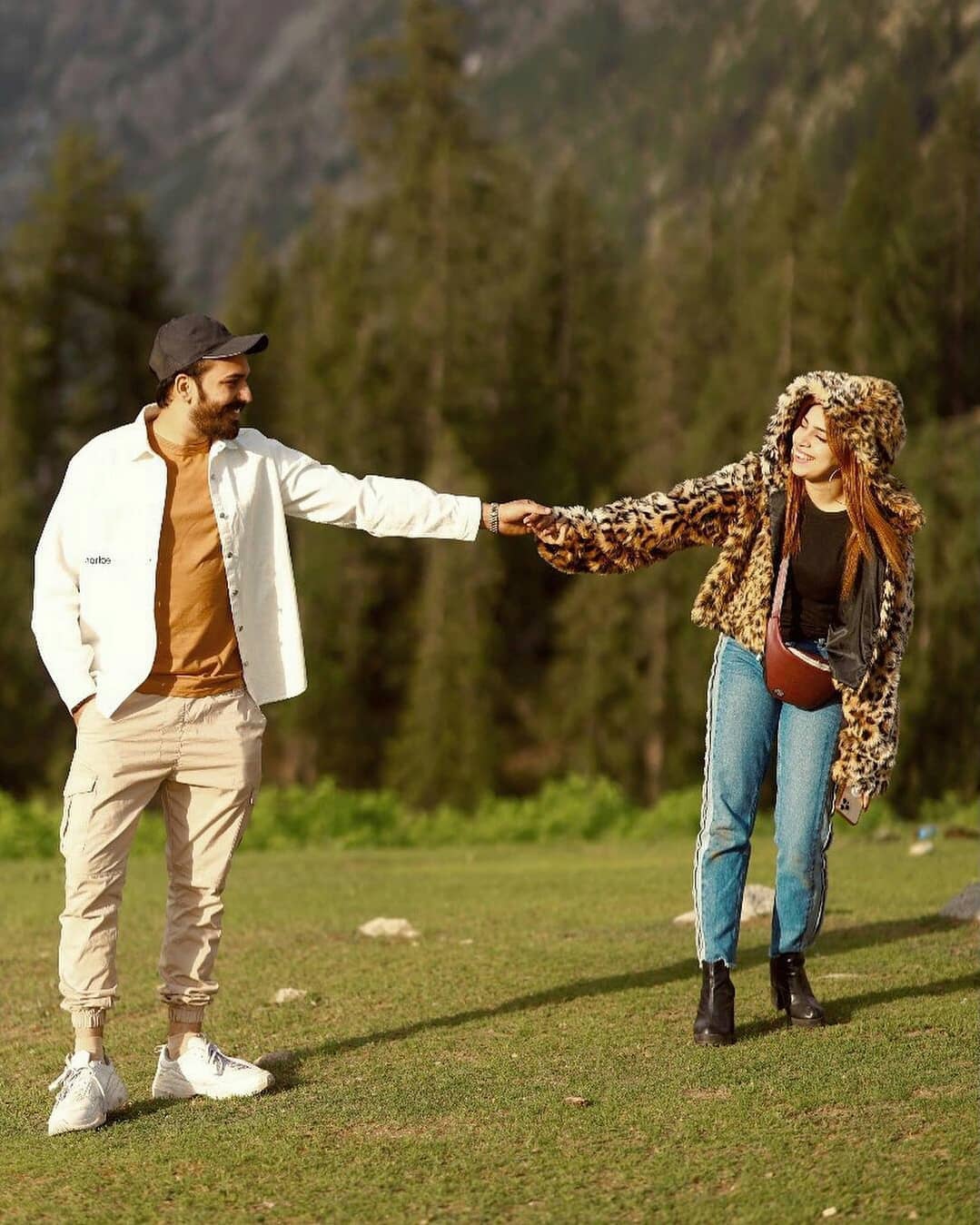 Dr Madiha With Husband MJ Ahsan - Pictures From Kumrat Valley | Reviewit.pk