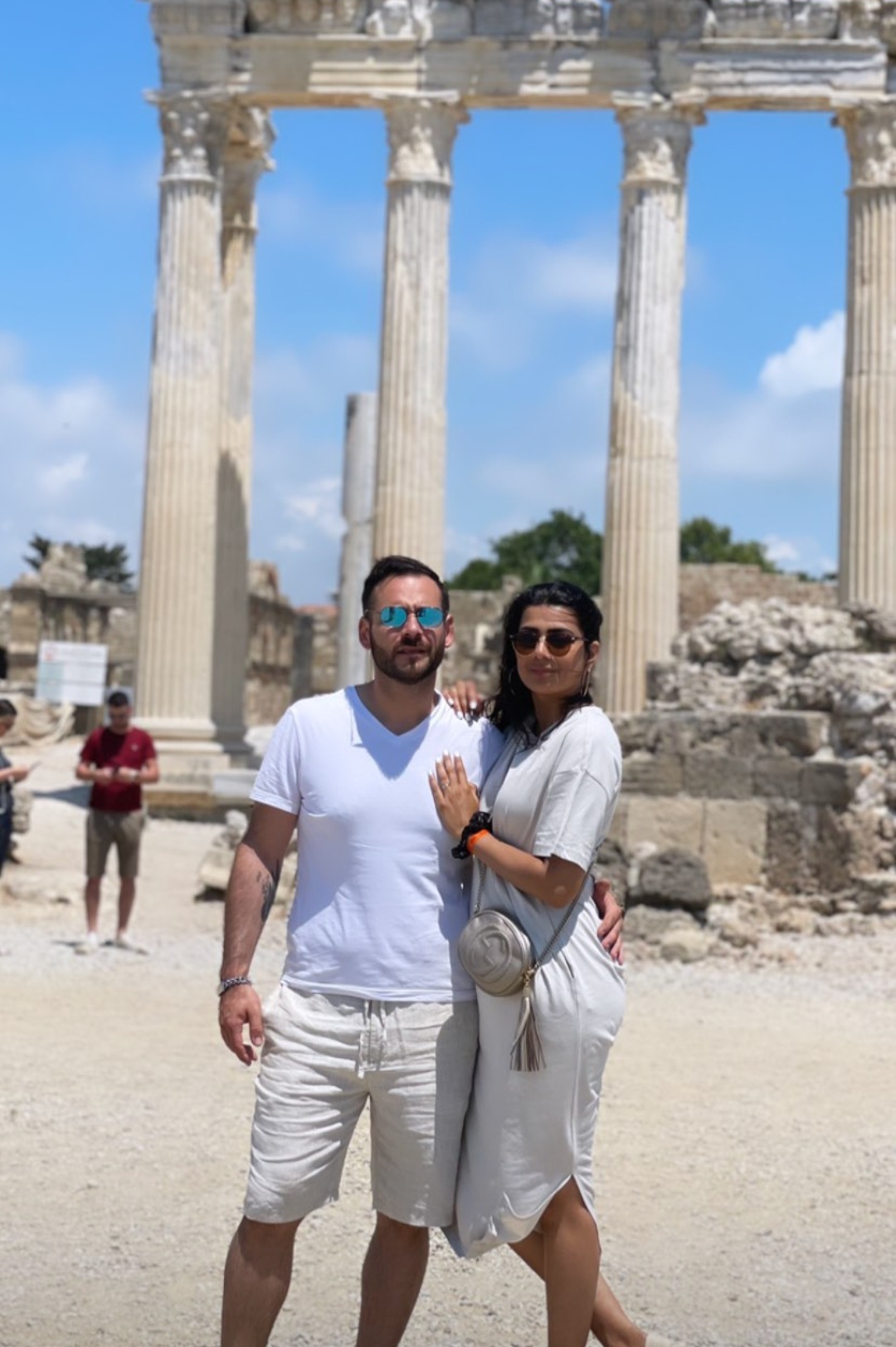 Fia Khan Pictures With Her Husband From Antalya | Reviewit.pk