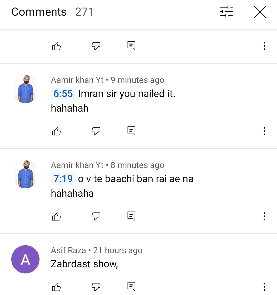 Fans Loved Imran Ashraf's Funny Reply To Mariyam Nafees | Reviewit.pk