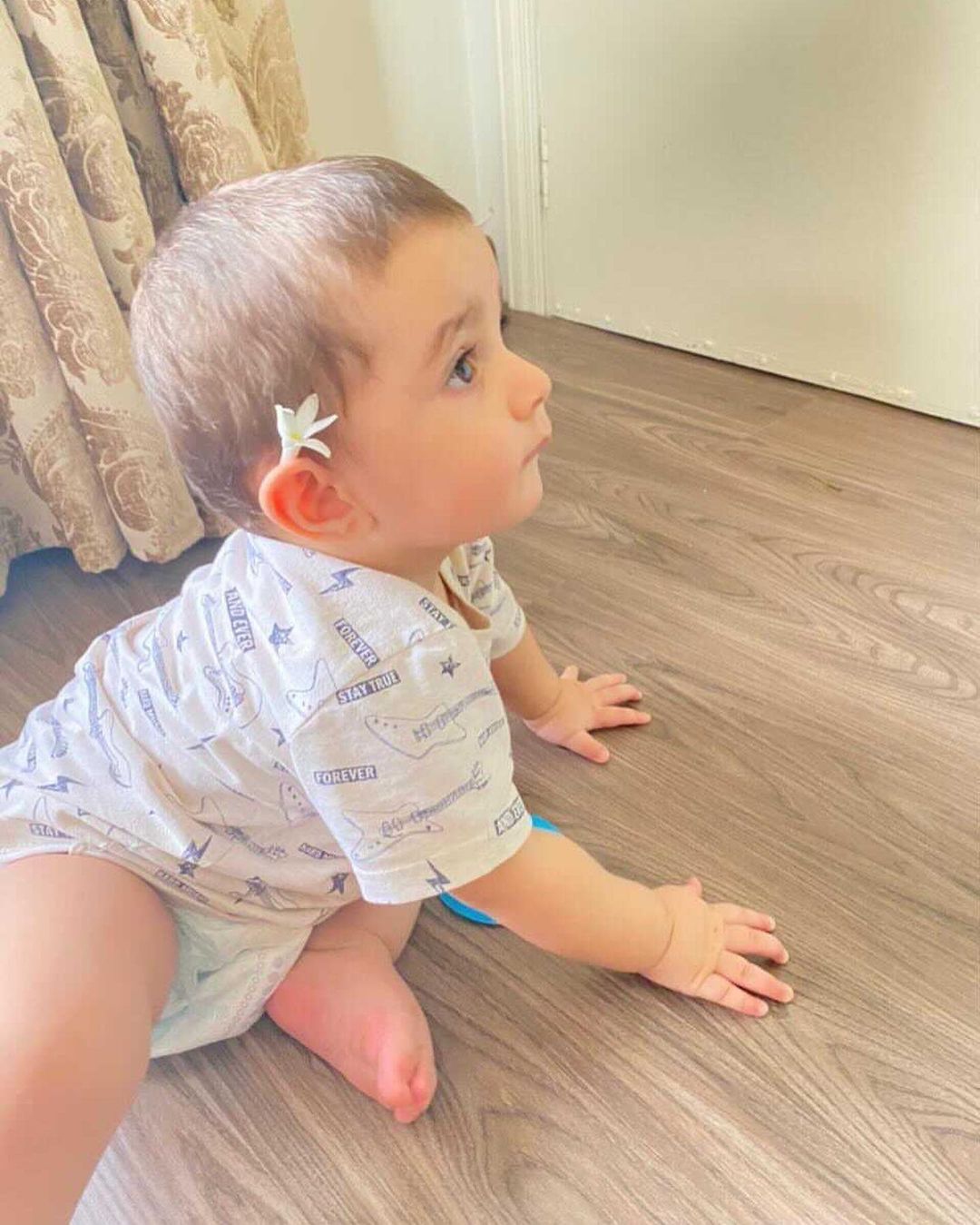 Naimal & Family Share Adorable Pictures Of Mustafa Abbasi | Reviewit.pk