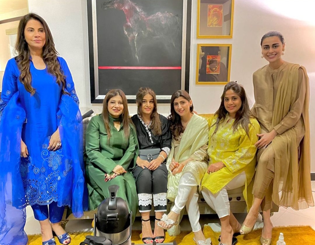 Samina Humayun And Sana Shahnawaz Eid Pictures | Reviewit.pk