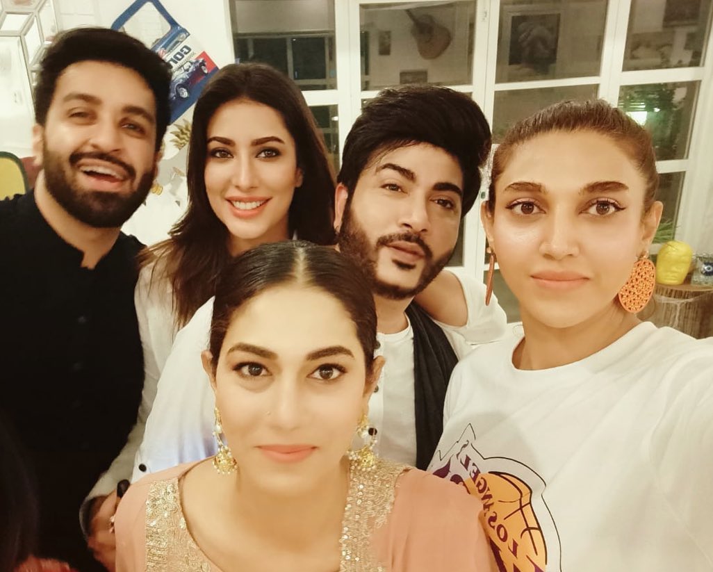 Star-Studded Eid Clicks Of Newly Wed Akif Ilyas | Reviewit.pk