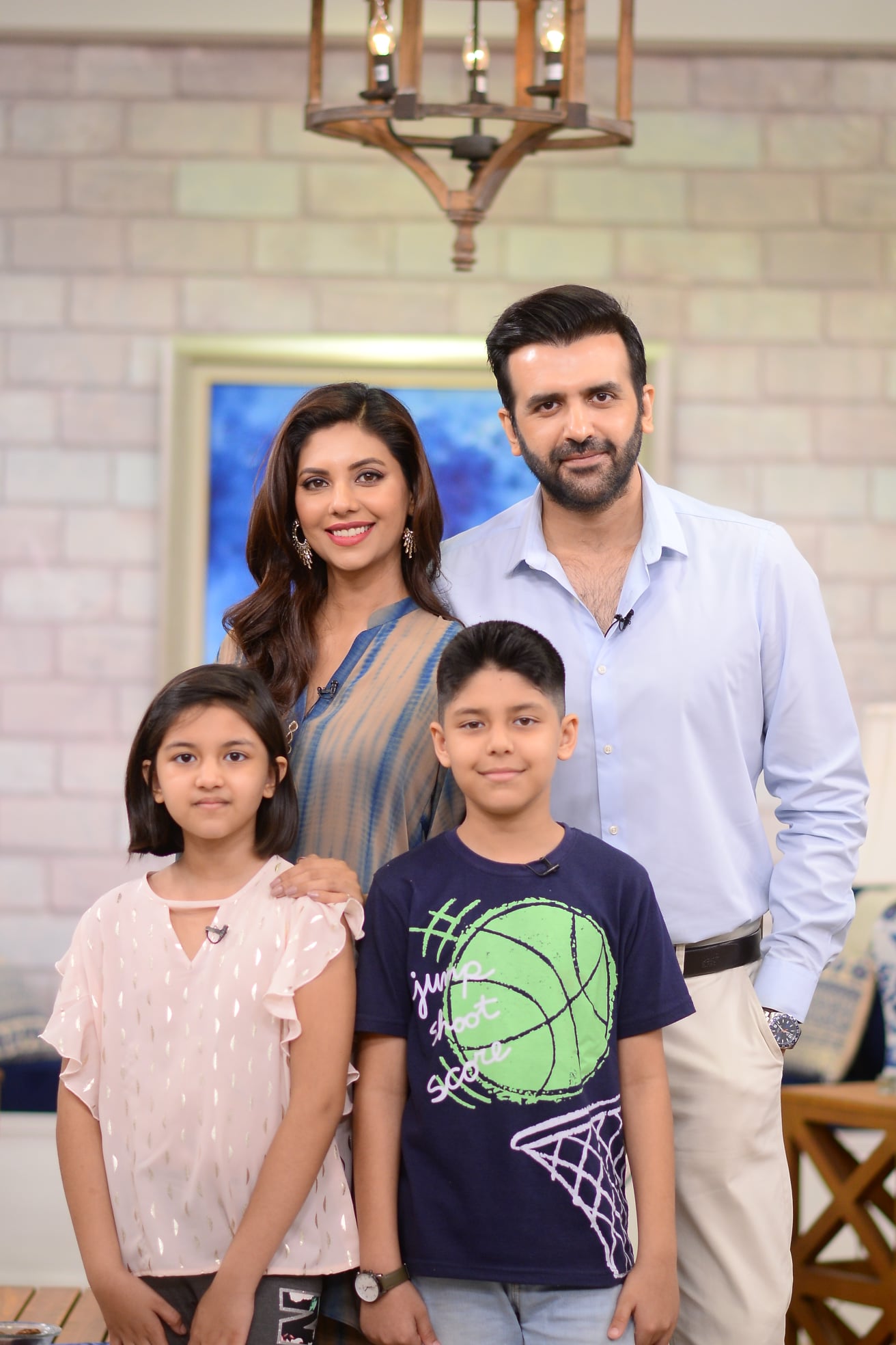 Beautiful Pictures Of Hassan Ahmed And His Family From The Set Of GMP ...