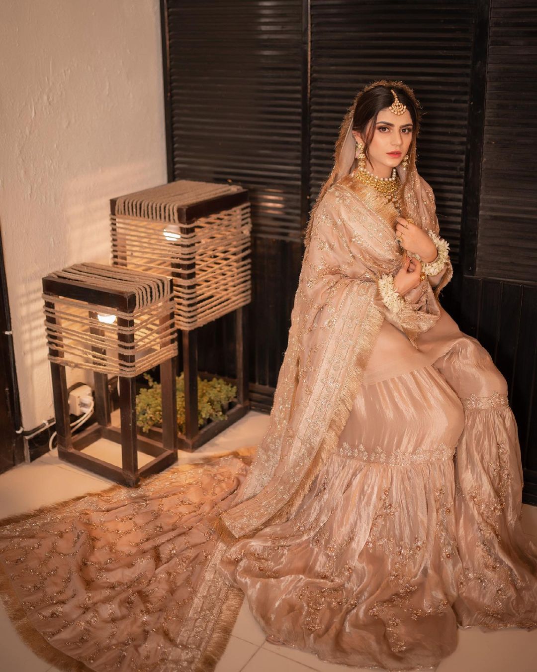 Zubab Rana Looks Absolutely Regal In Her Latest Bridal Shoot | Reviewit.pk