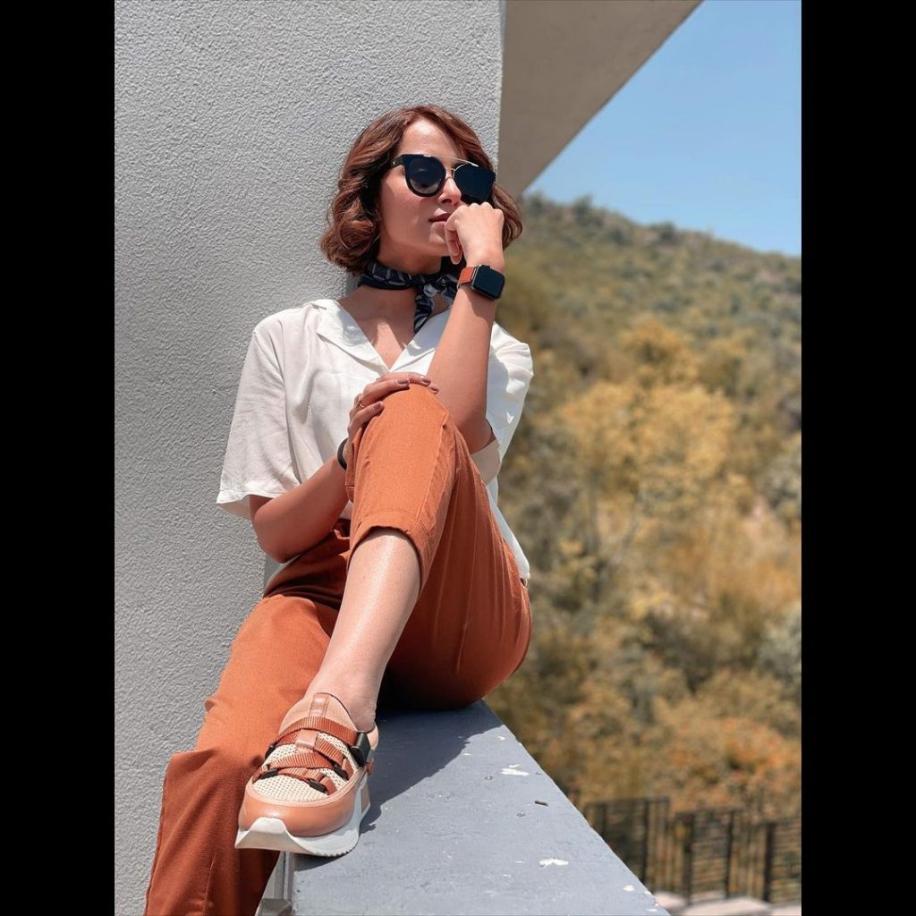 More Enchanting Pictures Of Nimra Khan From Her Recent Trip | Reviewit.pk
