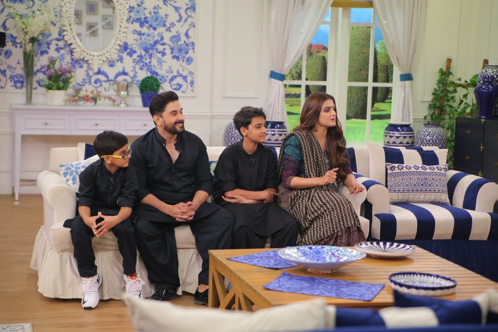 Hira Mani Spotted At GMP With Husband, Children And Brothers | Reviewit.pk