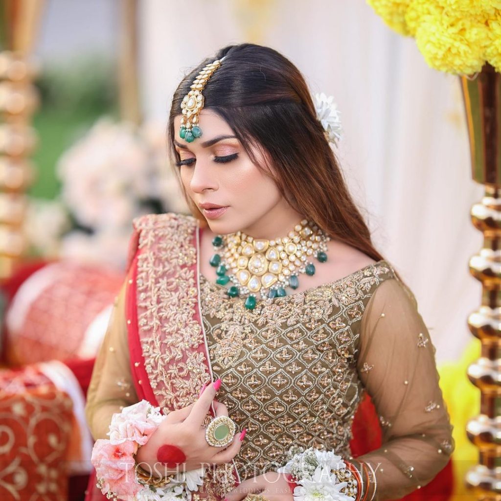 Mahi Baloch Nails Ethereal Charm In Her Latest Bridal Shoot | Reviewit.pk