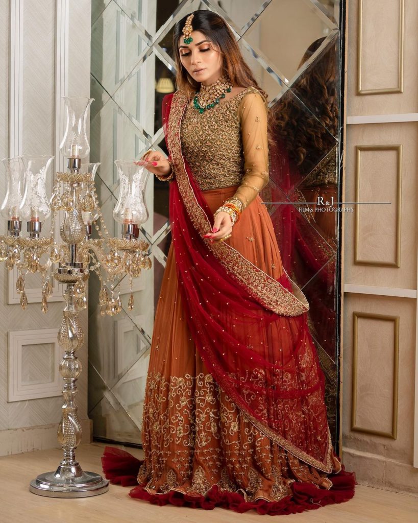 Mahi Baloch Nails Ethereal Charm In Her Latest Bridal Shoot | Reviewit.pk