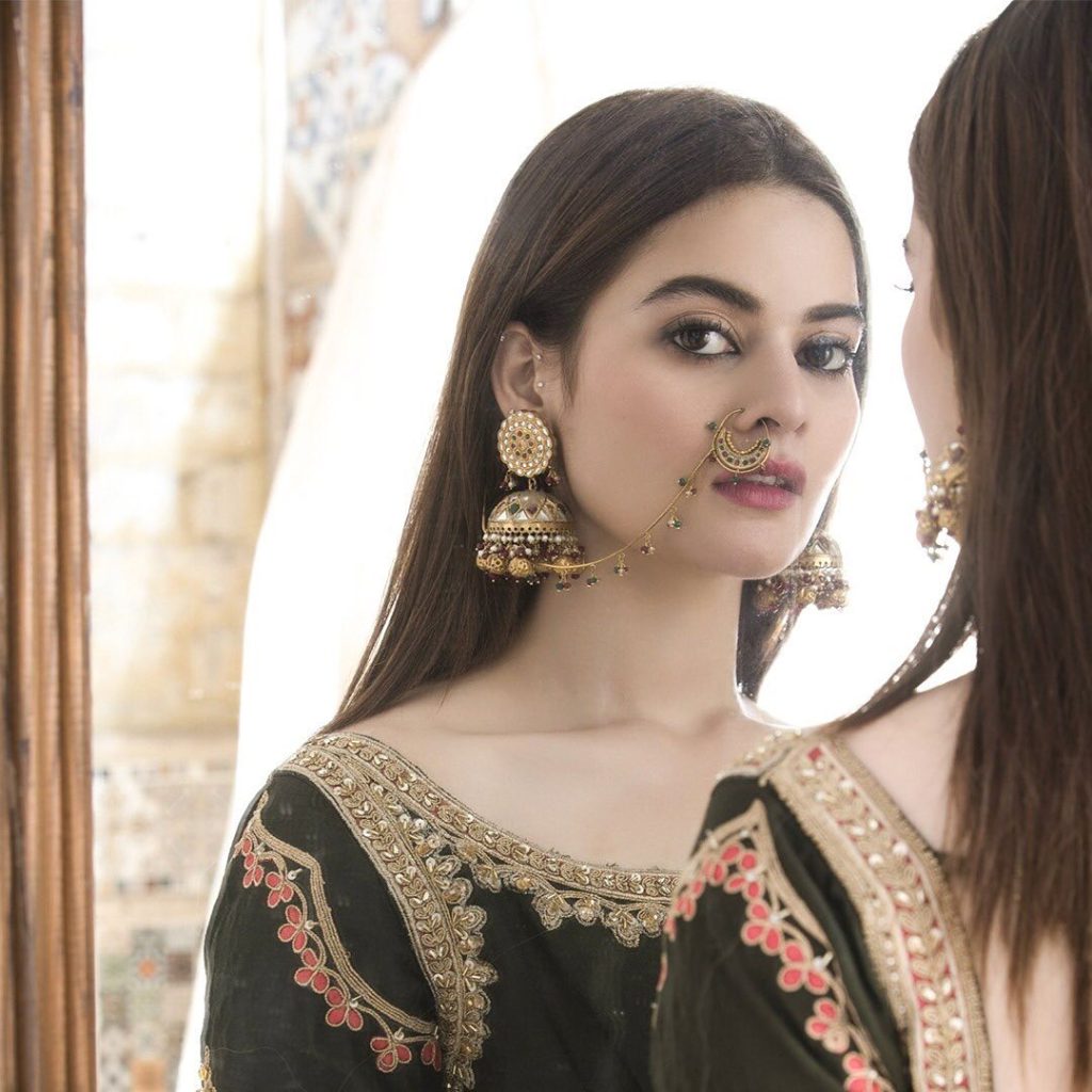 Erum Khan Signature Formal Collection Featuring Minal Khan | Reviewit.pk