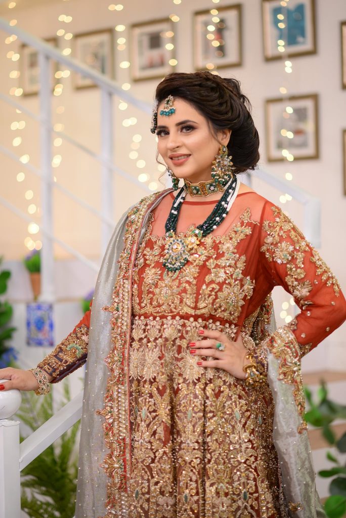 Sana Junaid, Fatima Effendi and Srha Asghar's Bridal Look In GMP ...