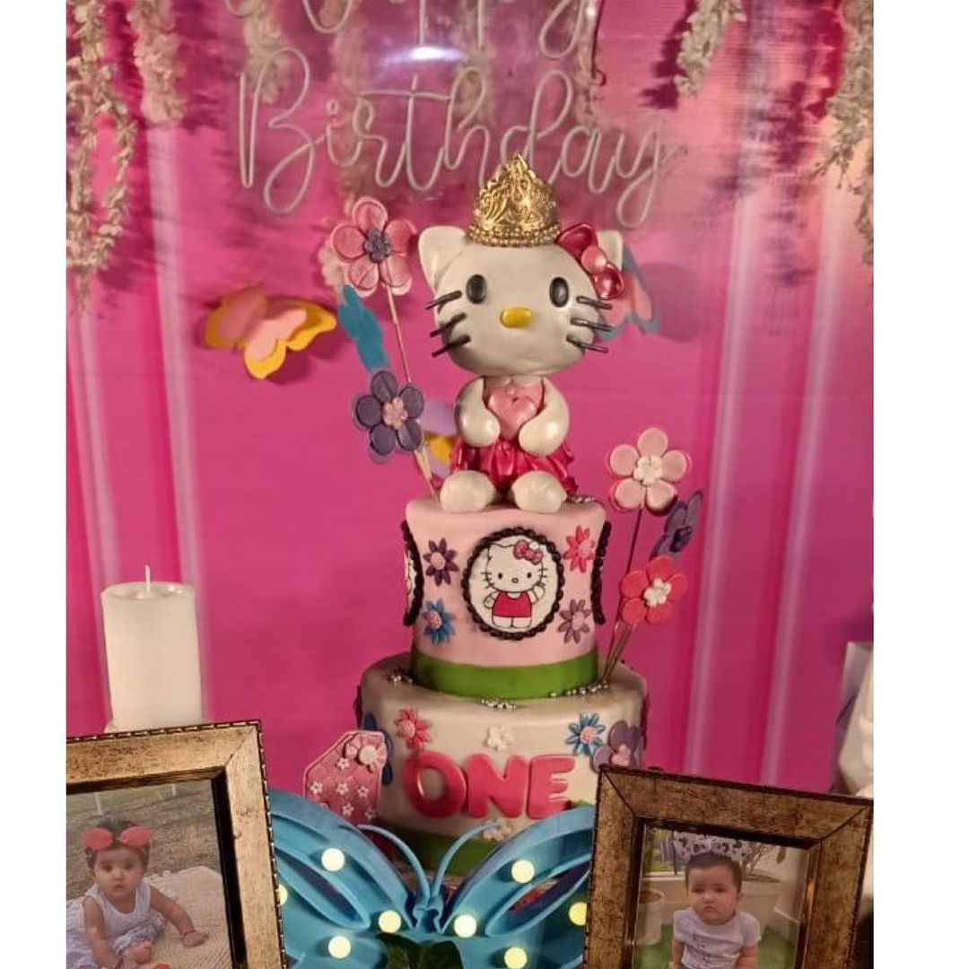 Anchor Neelum Yousaf Celebrates Daughter's First Birthday - Adorable ...