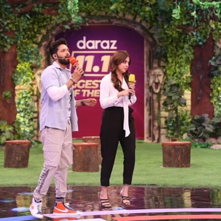 Celebrities Spotted At The Set Of Jeeto Pakistan | Reviewit.pk