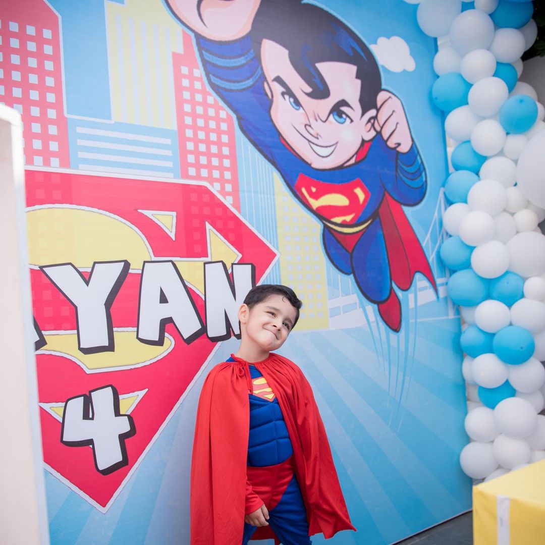 Ayeza Khan's Son Rayan Taimoor's Birthday Celebrations | Reviewit.pk