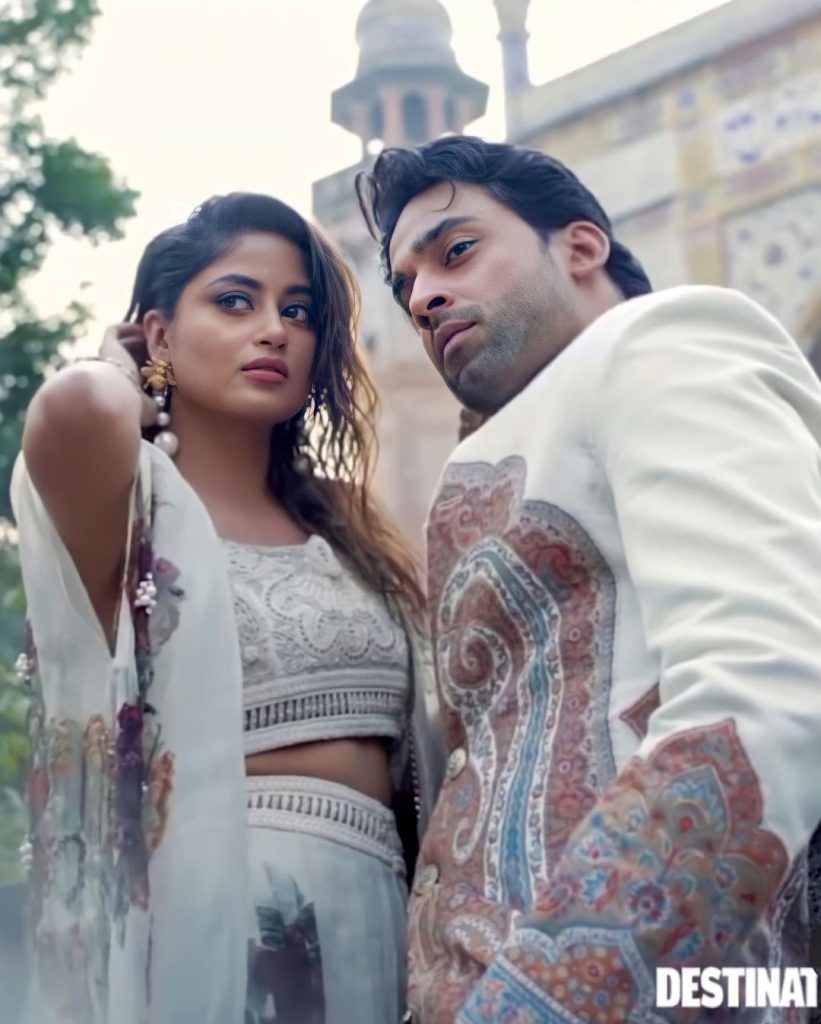 Fiery Photoshoot Of Sajal Aly And Bilal Abbas | Reviewit.pk
