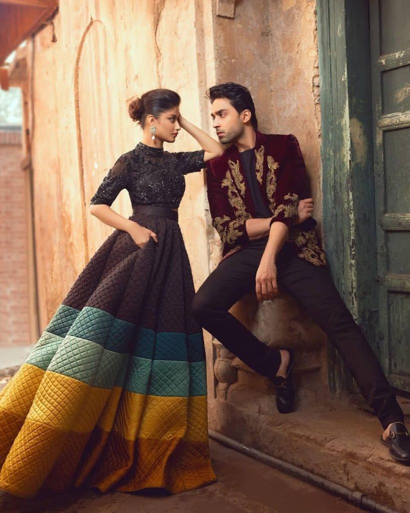 Fiery Photoshoot Of Sajal Aly And Bilal Abbas | Reviewit.pk