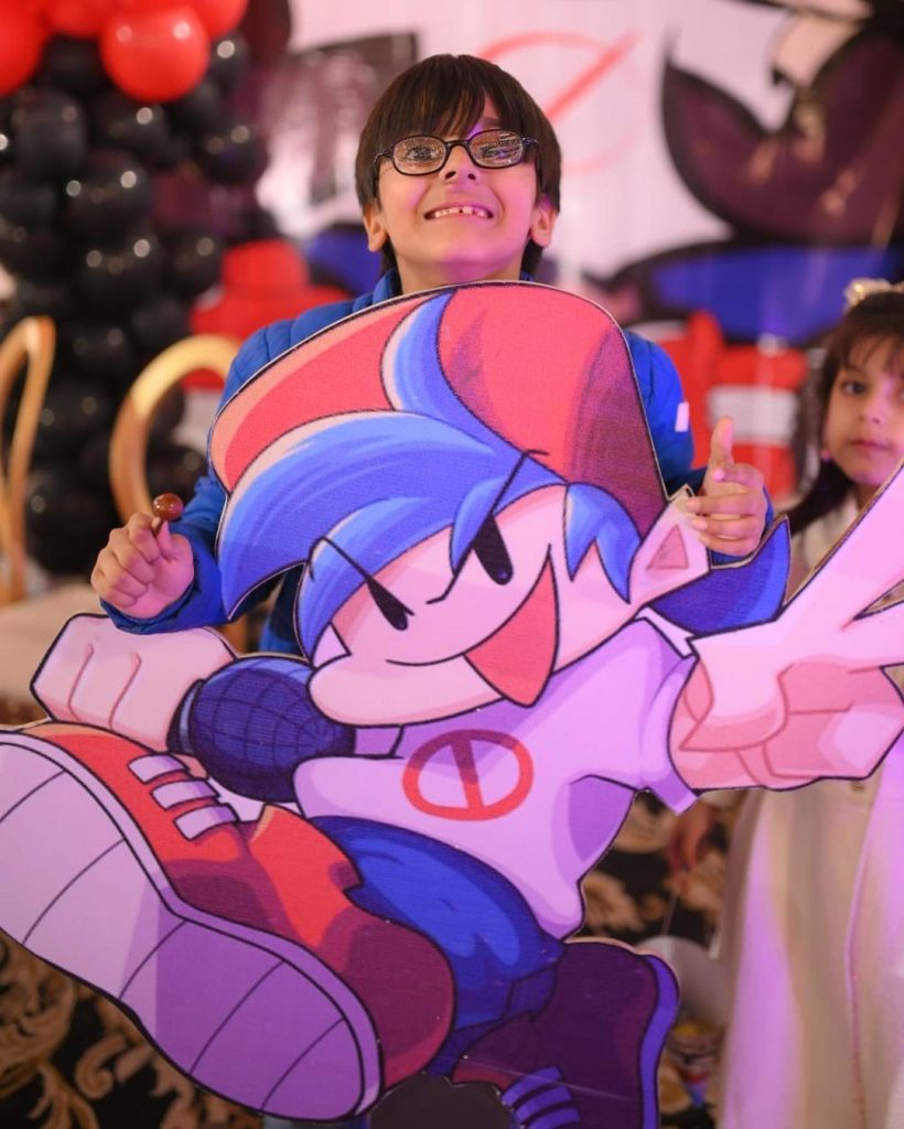 Hira And Mani's Son Ibrahim's Birthday Pictures | Reviewit.pk