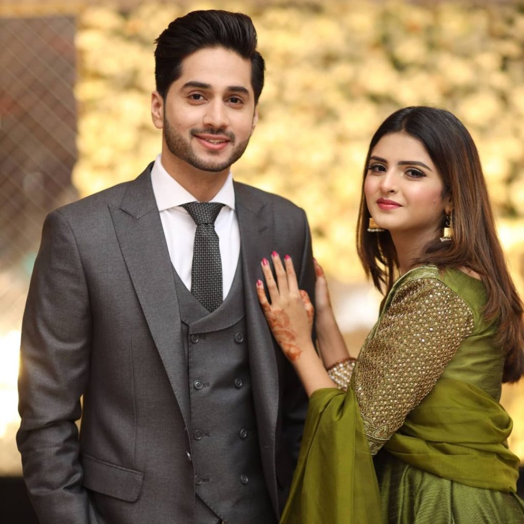 Imran Ashraf With Wife At His Brother's Wedding | Reviewit.pk