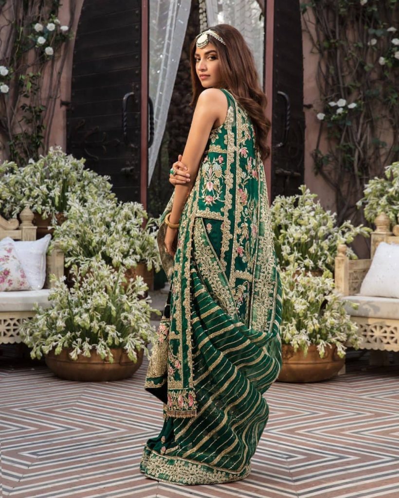 Kinza Hashmi Looks Gorgeous In Latest Bridal Shoot | Reviewit.pk