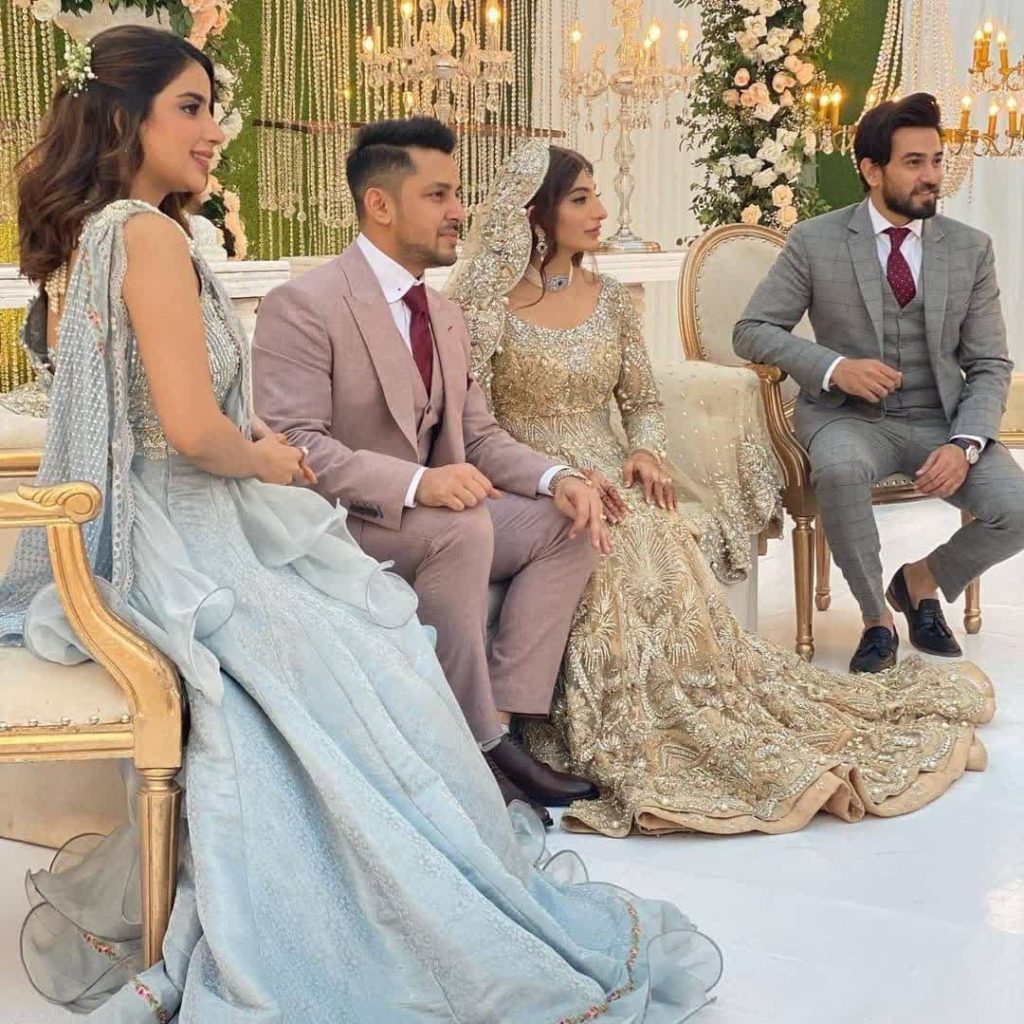 Mariam Ansari & Owais Khan Reception Pictures | Reviewit.pk