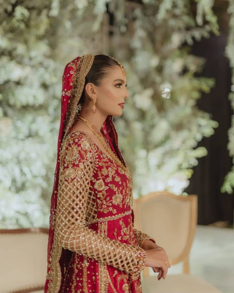 The Beautiful Wedding Shoot Of Model Mushk Kaleem | Reviewit.pk