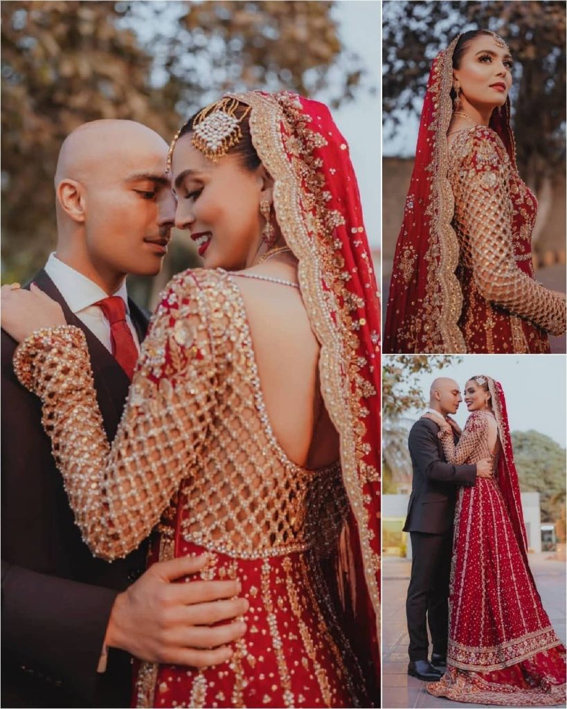 The Beautiful Wedding Shoot Of Model Mushk Kaleem | Reviewit.pk