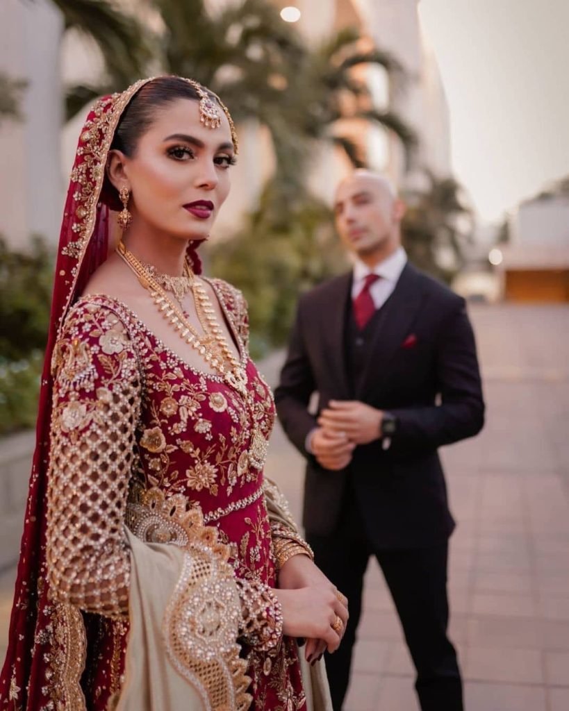 The Beautiful Wedding Shoot Of Model Mushk Kaleem | Reviewit.pk