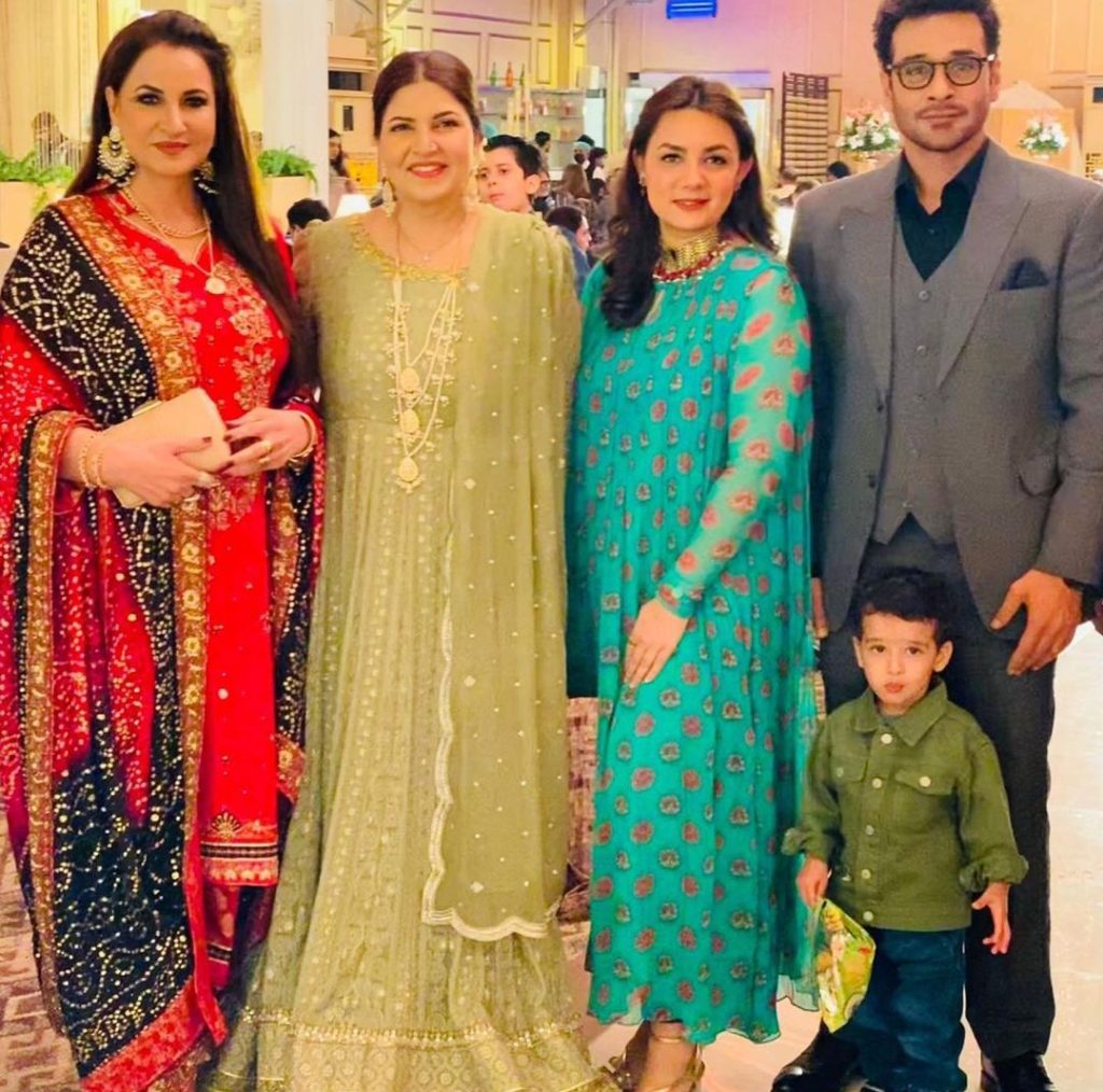 Faysal Quraishi Adorable Family Pictures From Recent Weddings | Reviewit.pk