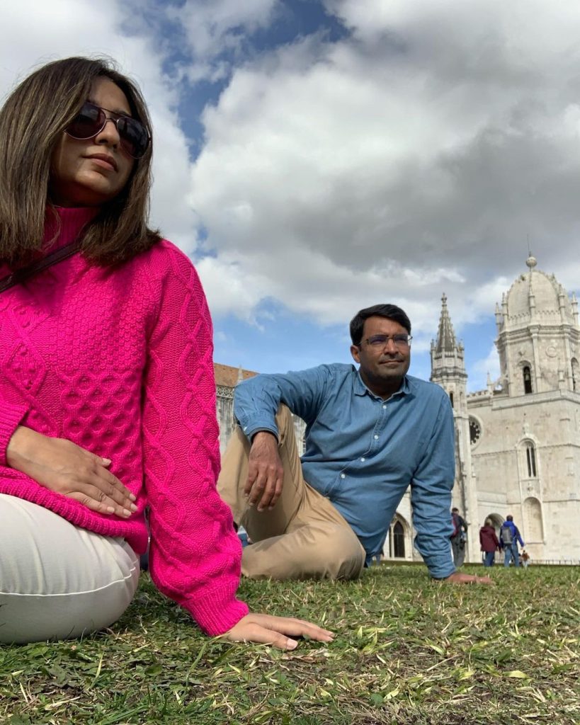 Anchor Maria Memon Dazzling Pictures From Europe | Reviewit.pk