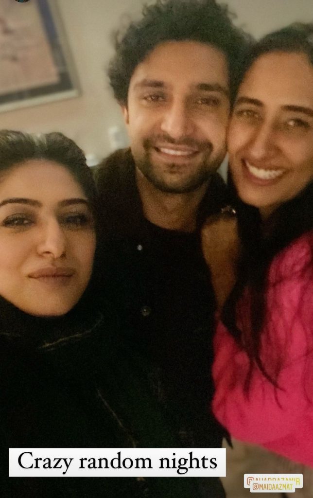 Ahad Raza Mir Spotted With Friends | Reviewit.pk