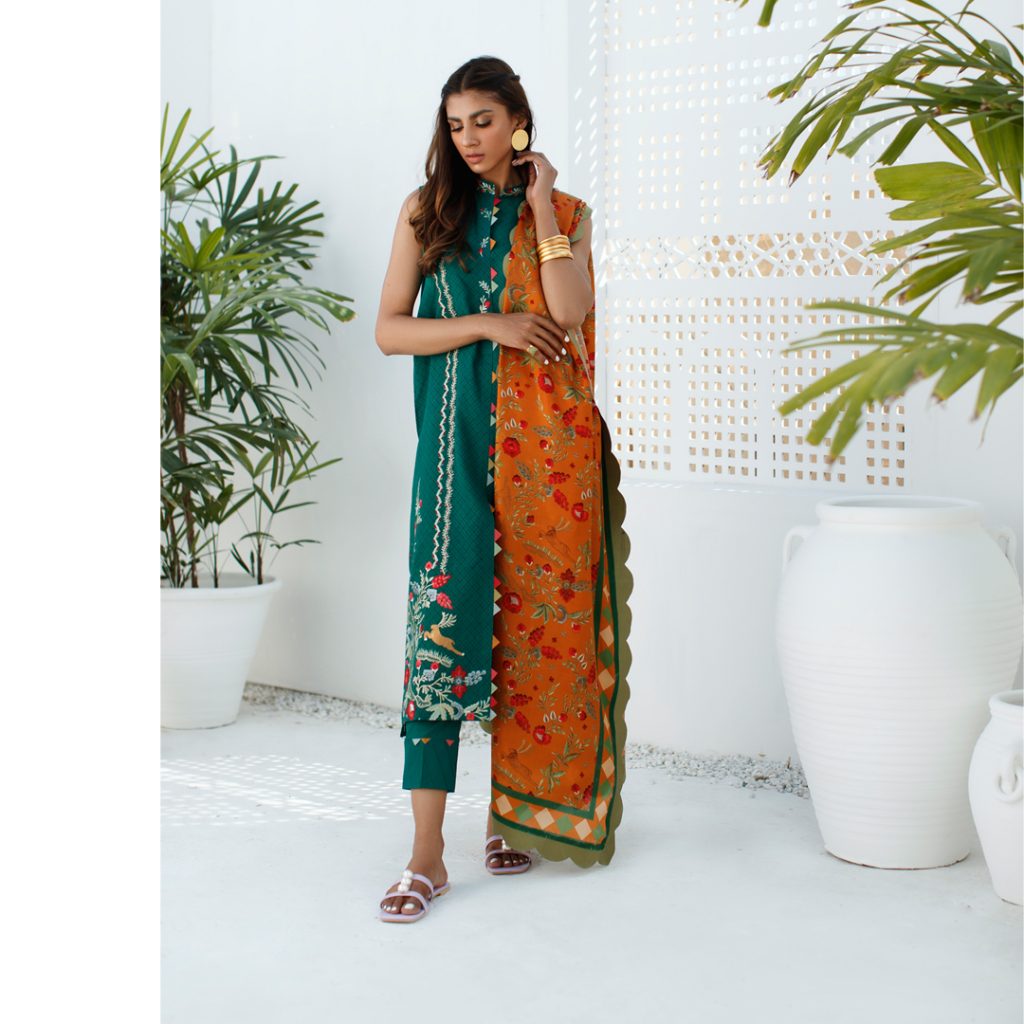 Sania Maskatiya Luxe Lawn Collection 2022 | Reviewit.pk