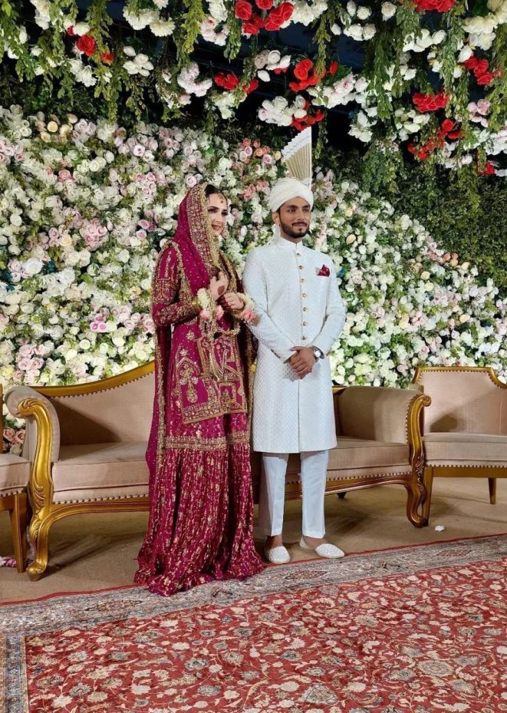Shahood Alvi's Daughter Areeba Alvi Wedding Pictures | Reviewit.pk