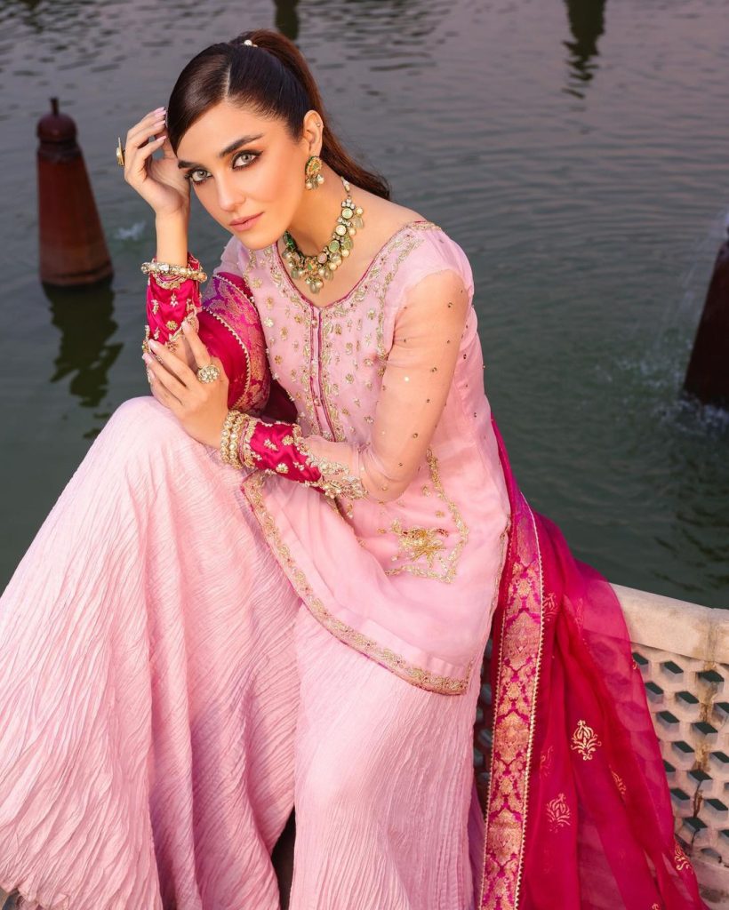 Maya Ali Latest Photoshoot For Maya Pret Eid Collection | Reviewit.pk
