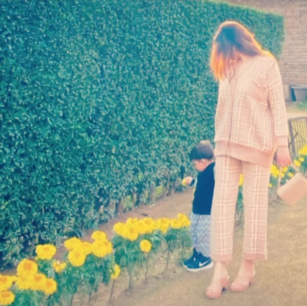 Naimal Khawar Shares Adorable Pictures of Little Son Mustafa Abbasi ...