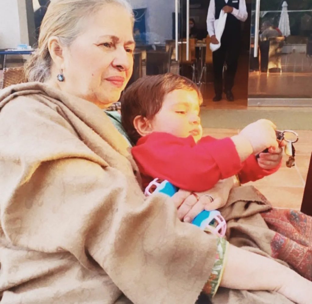 Naimal Khawar Shares Adorable Pictures of Little Son Mustafa Abbasi ...