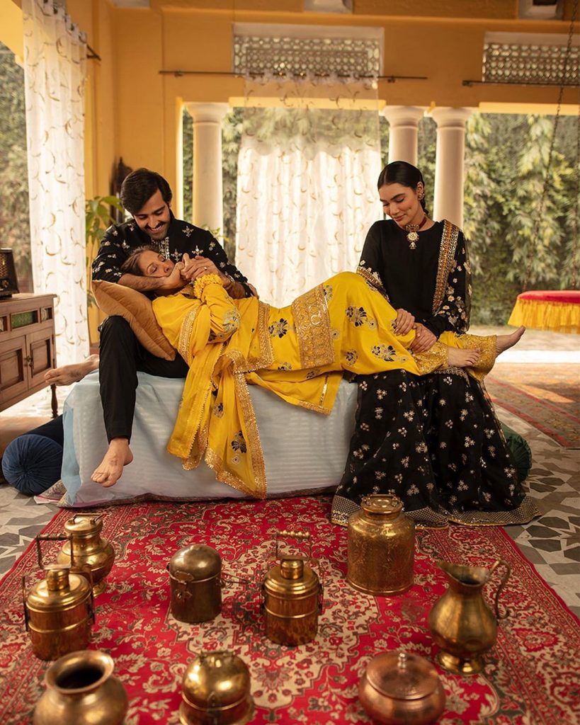 Samina And Usman Peerzada Are Evergreen In Their Latest Shoot | Reviewit.pk