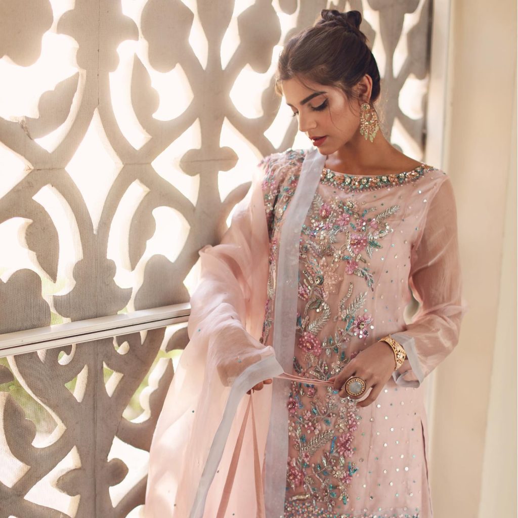 Sanam Saeed And Sara Loren 's Recent Shoot For Asma Aslam Official ...