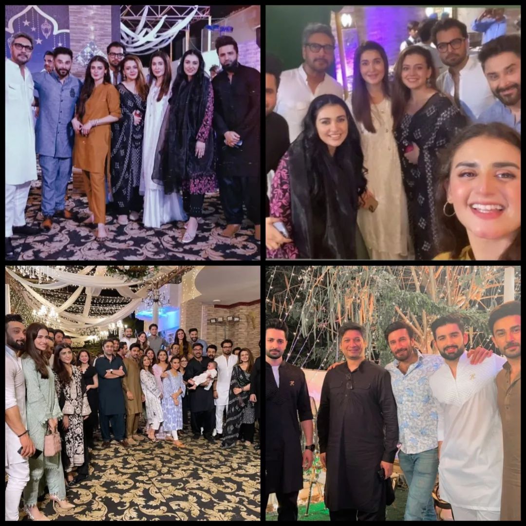 Pakistani Celebrities Spotted At Sehri Hosted By Jerjees Seja | Reviewit.pk
