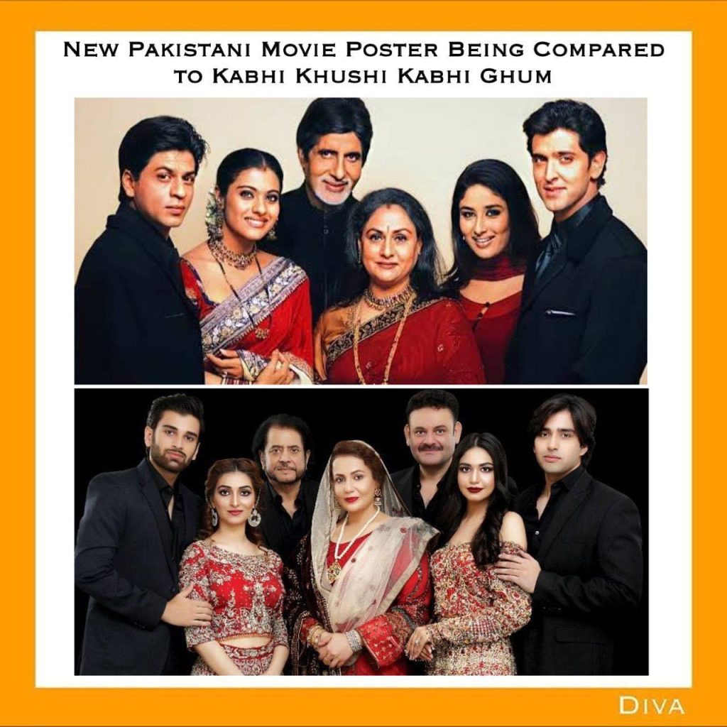 Upcoming Pakistani Film Poster Copy of Popular Bollywood Film - Public ...