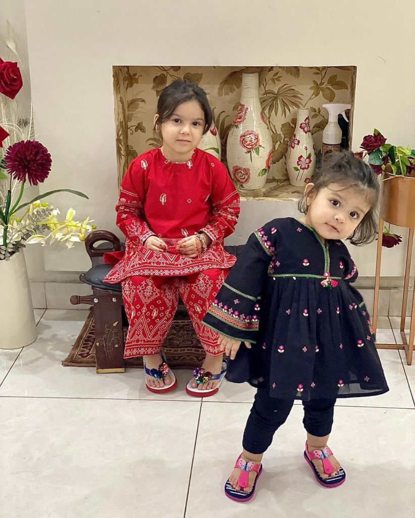 Actor Noman Habib Eid Pictures With Family | Reviewit.pk