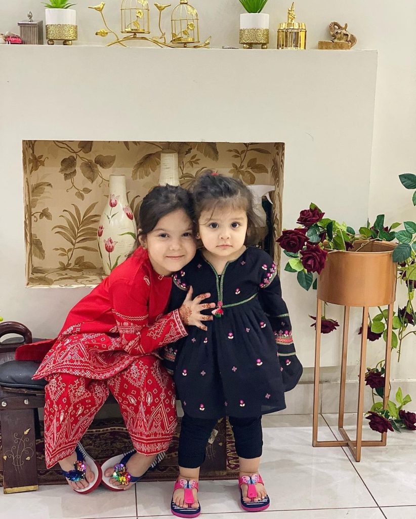 Actor Noman Habib Eid Pictures With Family | Reviewit.pk