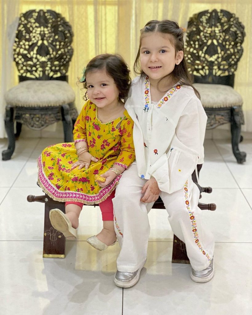 Actor Noman Habib Eid Pictures With Family | Reviewit.pk