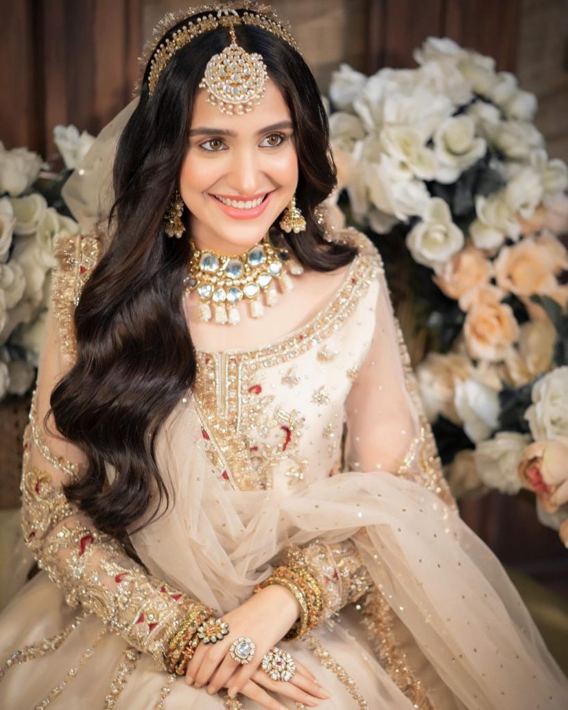 Aiza Awan Nails Ethereal Charm In Her Latest Bridal Shoot | Reviewit.pk
