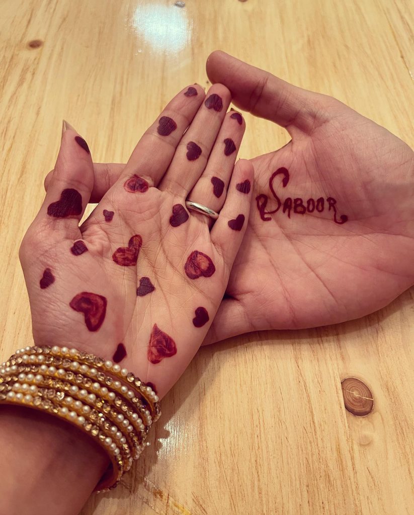 Pakistani Celebrities Beautiful Pictures From Chand Raat | Reviewit.pk