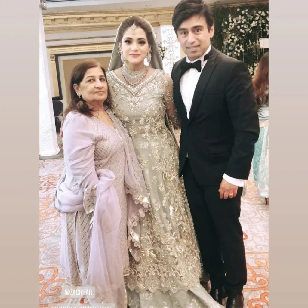 Actress Namra Shahid's Walima Pictures | Reviewit.pk