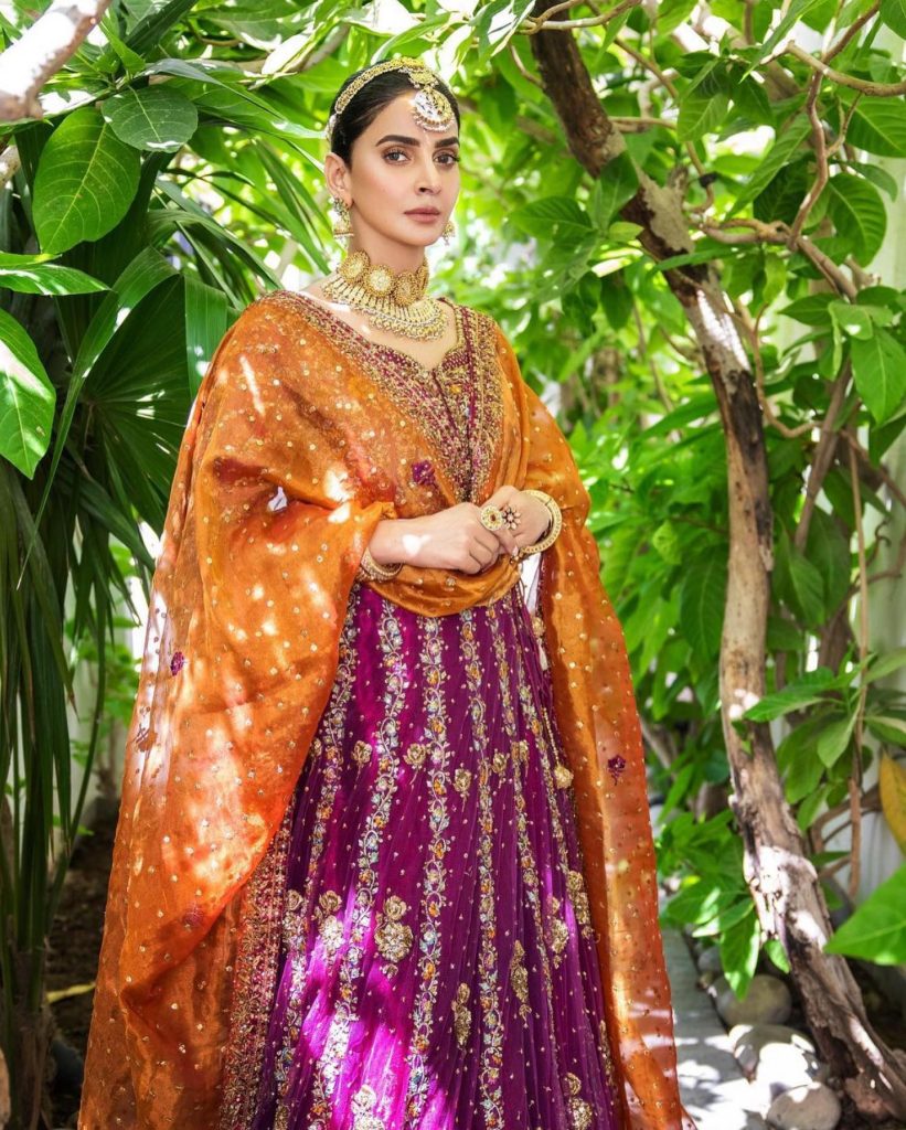 Saba Qamar Exudes Ethereal Charm In Her Latest Shoot | Reviewit.pk